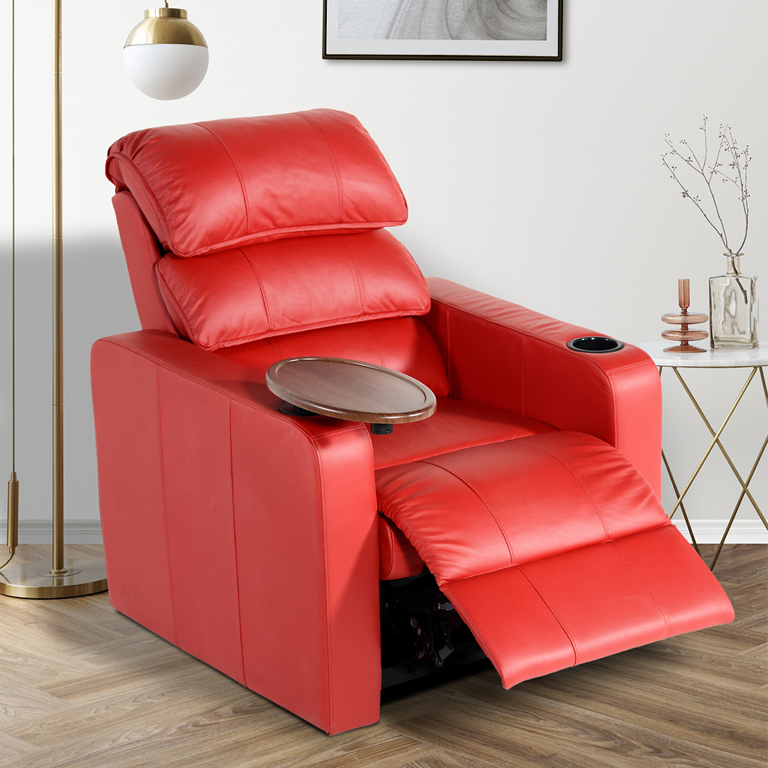 Home Theater Recliner | Luxury Cinema Seating Chair