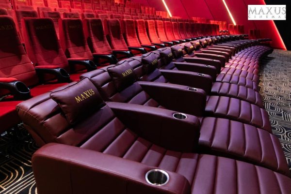 Lounger Recliner Seats in Theatre (Recliner Seats in Theatre) Belfort installed at Maxus Cinema ...