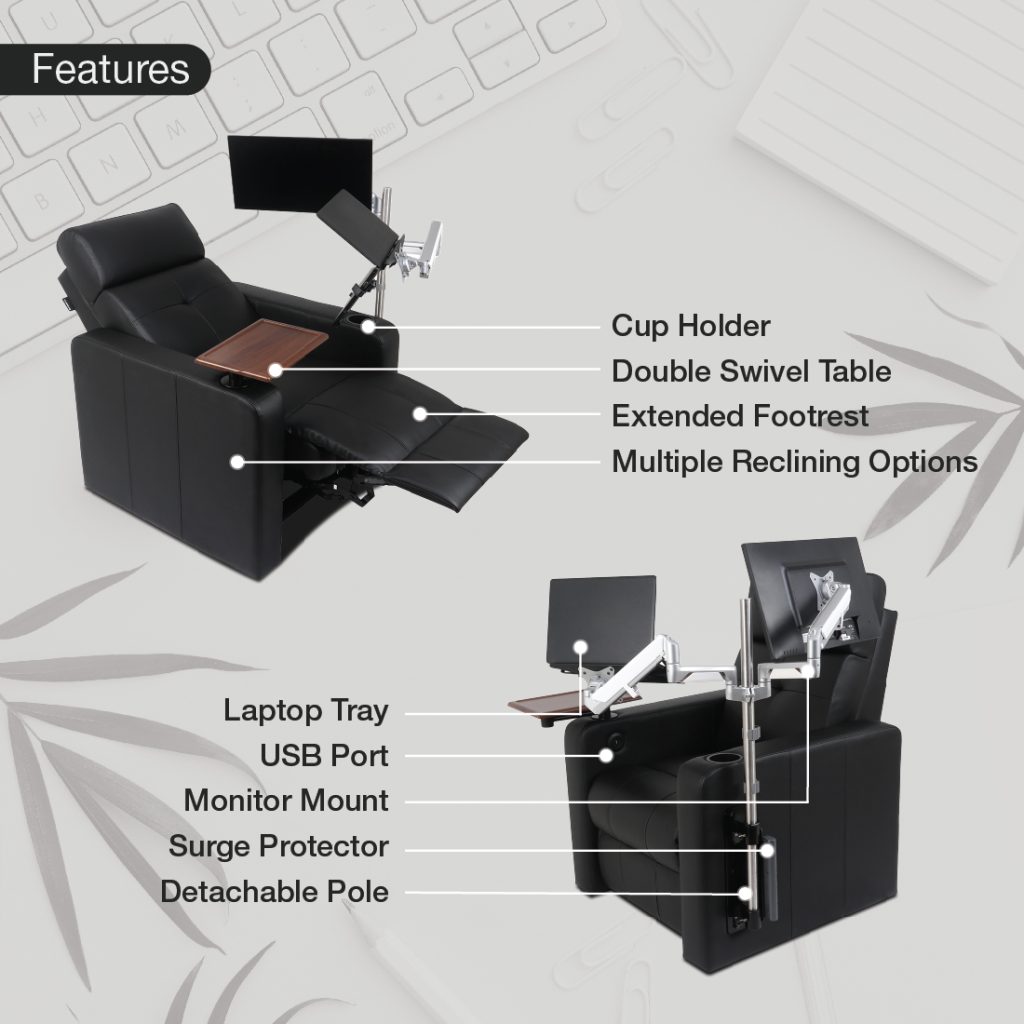 Work From Home Recliner - Zuum Ergo | 1 Year Warranty | Recliners India