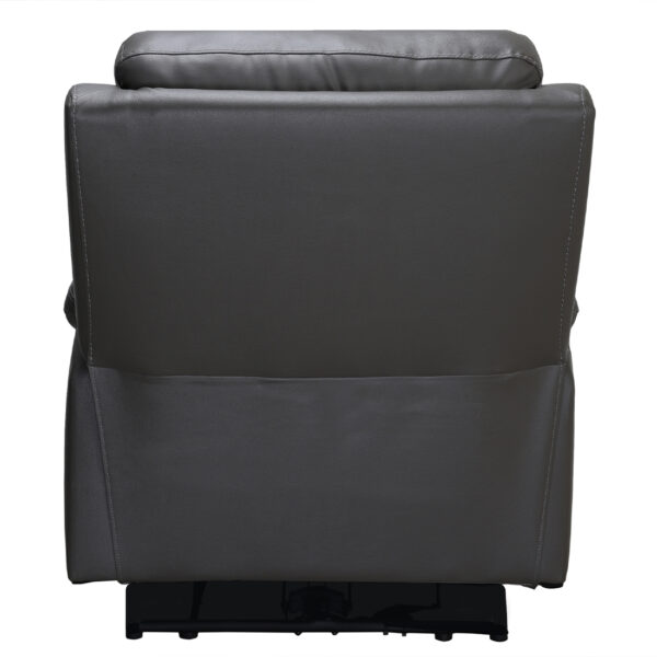 Single Seater Premium Half Leather Living Room Recliner Sofa Set - Omega