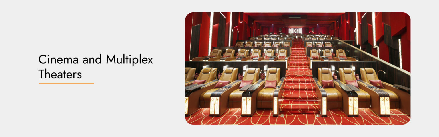 Multiplex Cinema Recliners Chair | Recliner Seats in Theatre In India